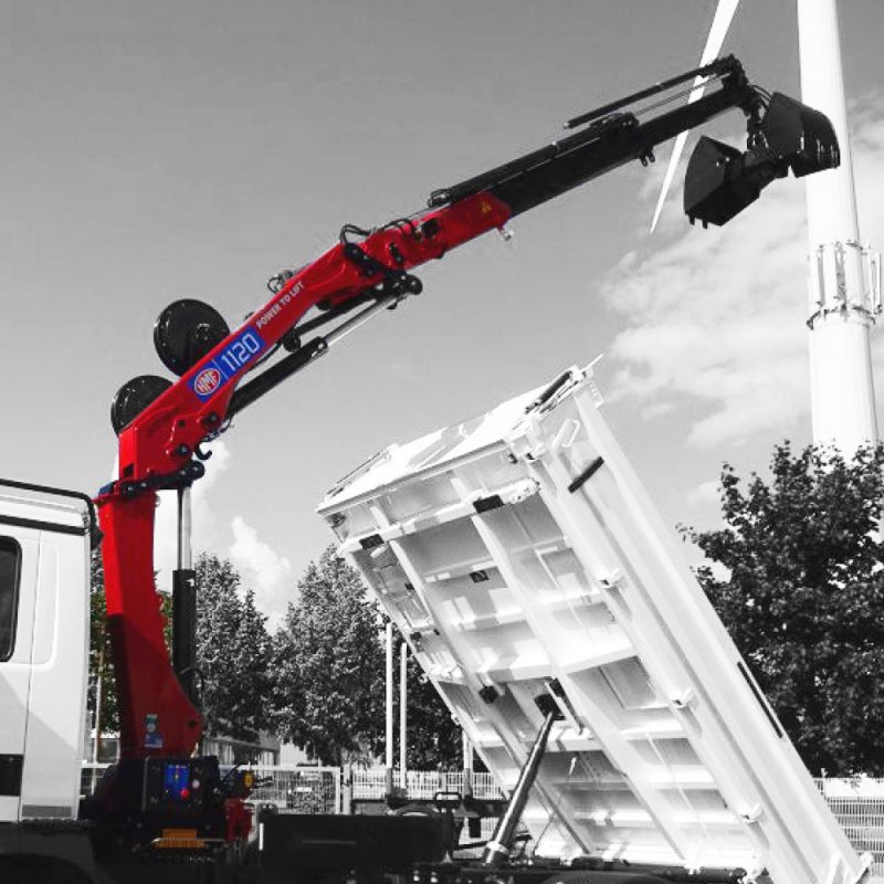 1120K-RCS Truck Mounted Crane | HMF Australia
