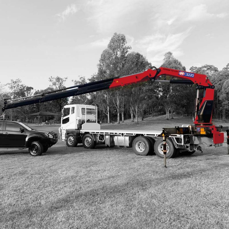 3220K-RCS Truck Mounted Crane | HMF Australia