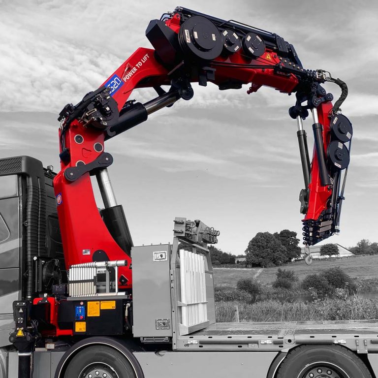 1120K-RCS Truck Mounted Crane | HMF Australia