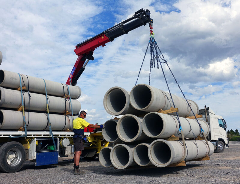 Gallery - HMF Loading Cranes | HMF Australia