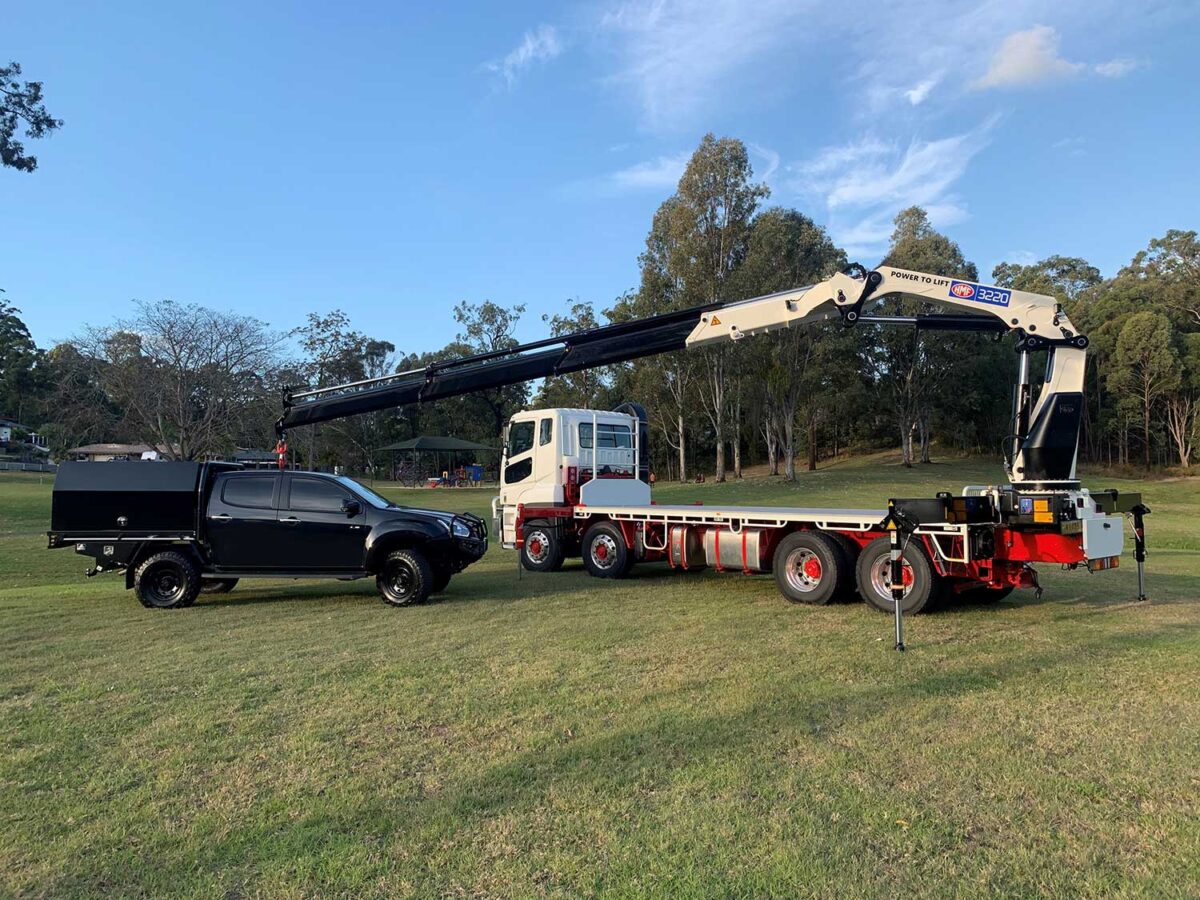 Gallery - HMF Loading Cranes | HMF Australia