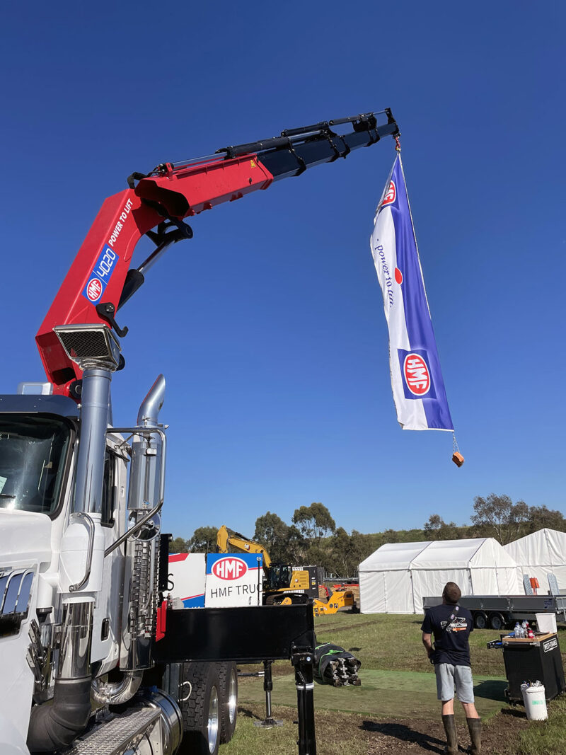 Gallery - HMF Loading Cranes | HMF Australia