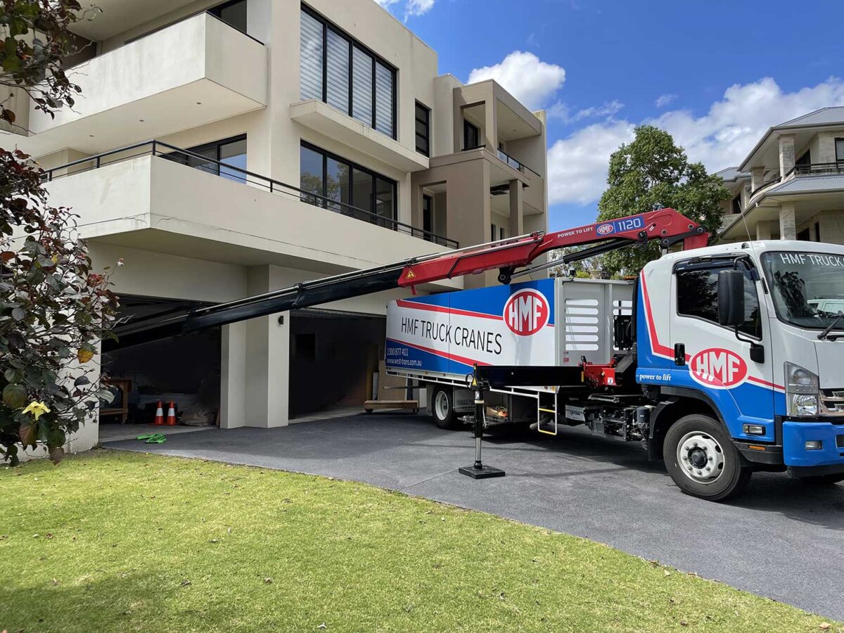 Gallery - HMF Loading Cranes | HMF Australia